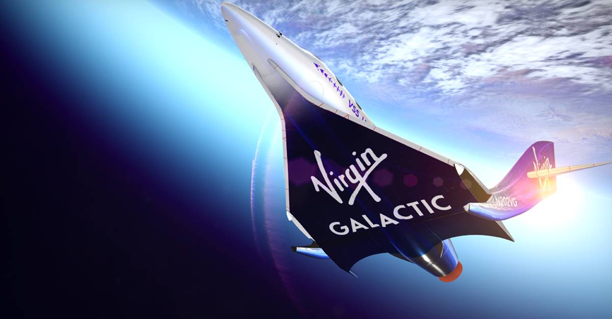 La empresa Virgin Galactic prepara su primer viaje comercial al espacio ...