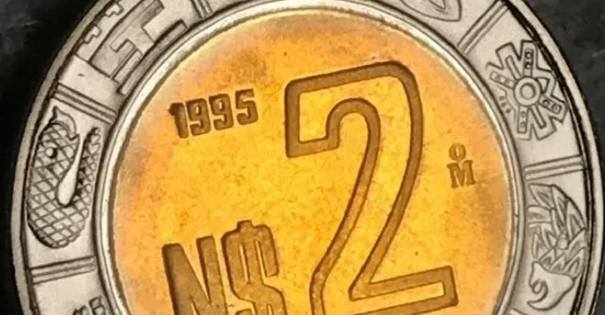 ¿La recuerdas? Moneda de 2 ‘Nuevos Pesos’ se vende hasta en 1,400 pesos ...